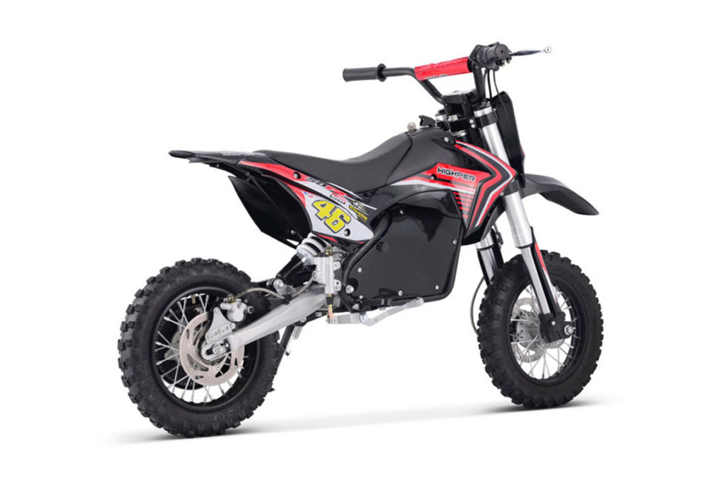 El Dirt Bike Crosser til børn 1200W, 48V Li-ion batteri, 40 km/t.