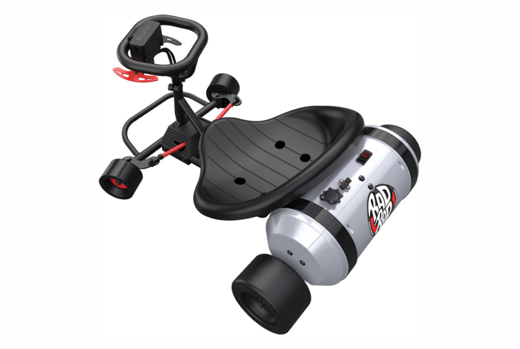 Sjov Razor Ground Force Rad Rod Gokart til børn - Topfart 16 km/t