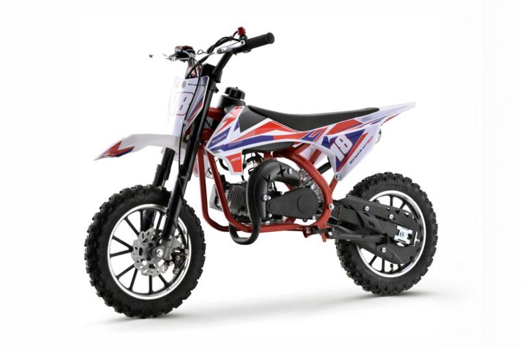 Super sej 49cc 2-takt mini Crosser på benzin til børn - 40 km/t