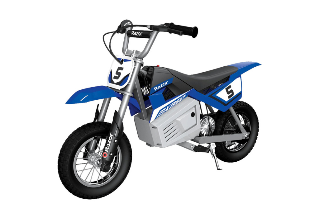 Hurtig Razor Dirt Rocket MX350 crosser til børn, Topfart på 22 km/t